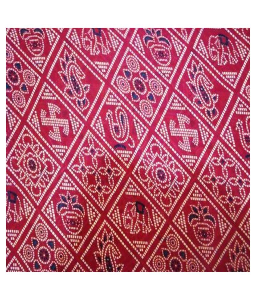Red Chunari Print Chadar: Buy Red Chunari Print Chadar at Best Price in ...