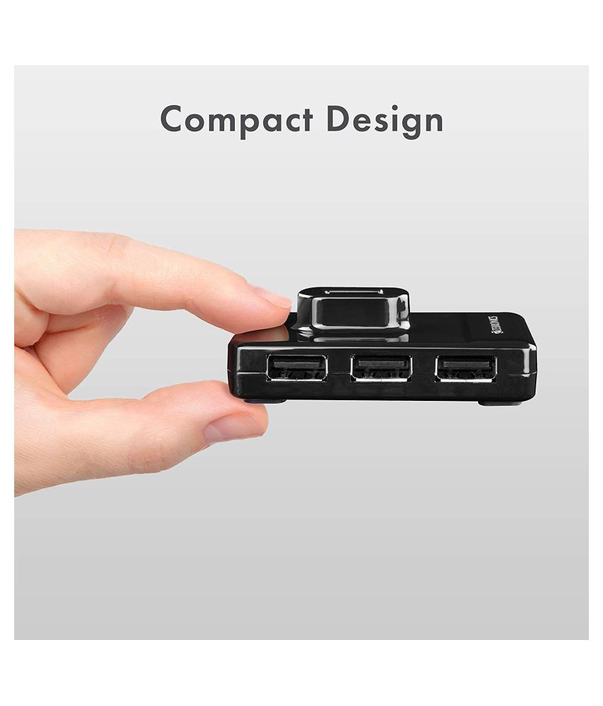 Buy Zebronics ZEB-100HB USB hubs with 4 Ports Online at Best Price in ...