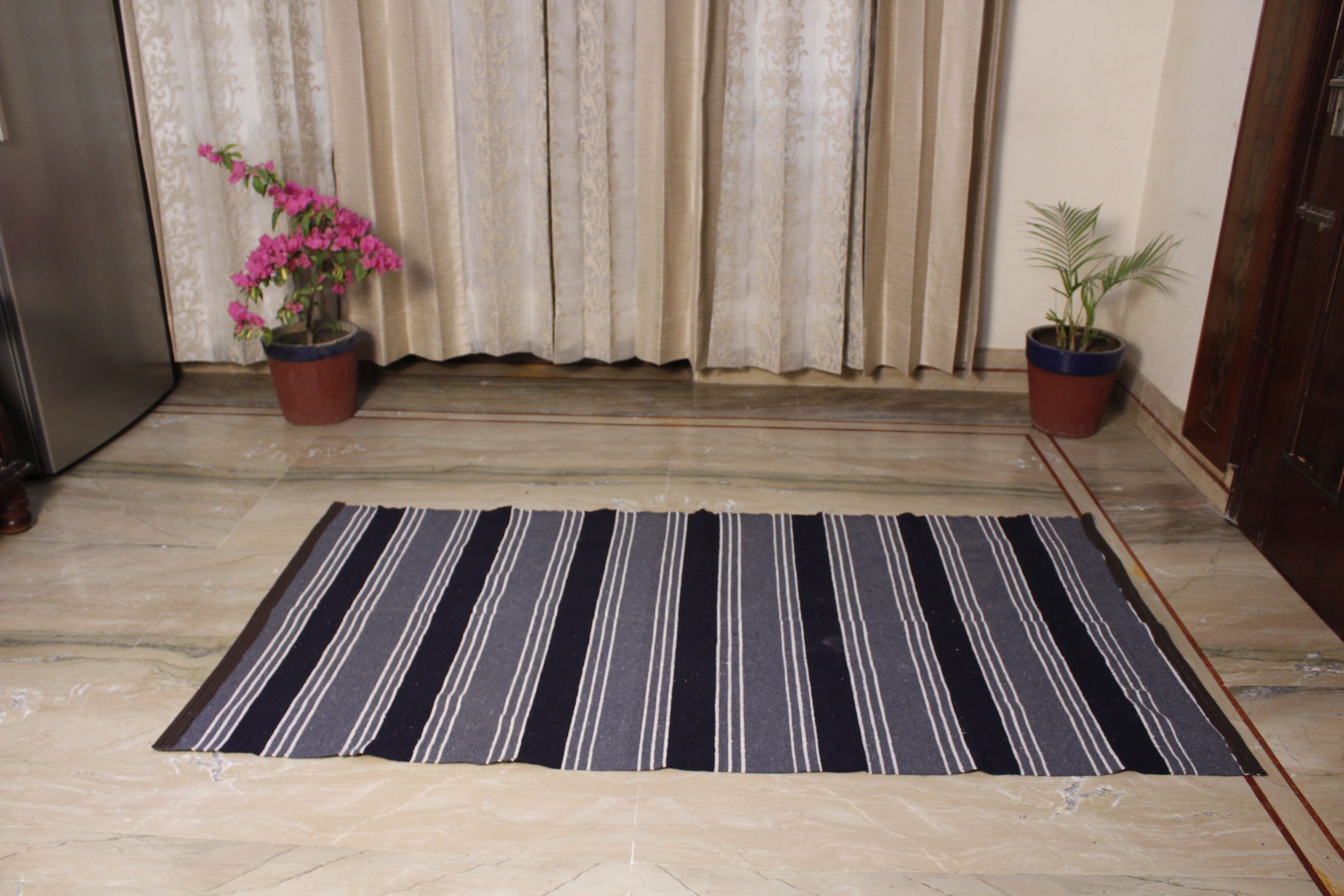 SHANKARA Multi Cotton Carpet Embroidery 4x7 Ft - Buy SHANKARA Multi ...