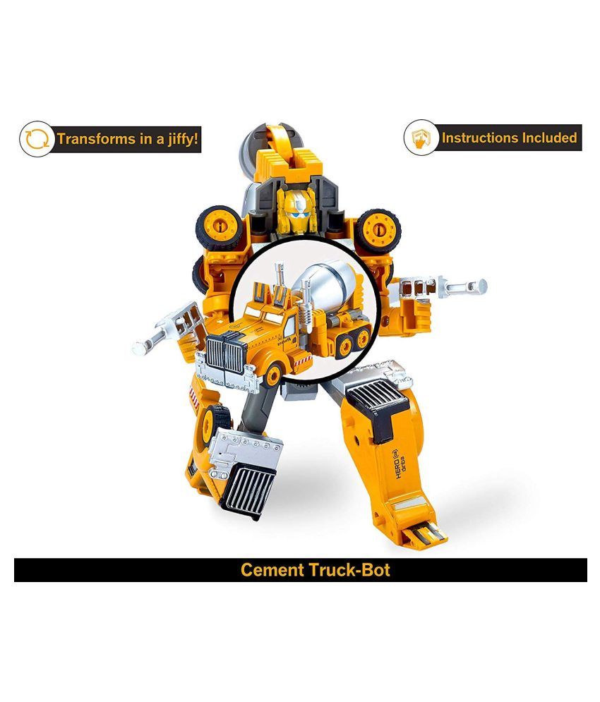 Rightway TransTruck Transform Tractor Robot Action Figures Combine into ...