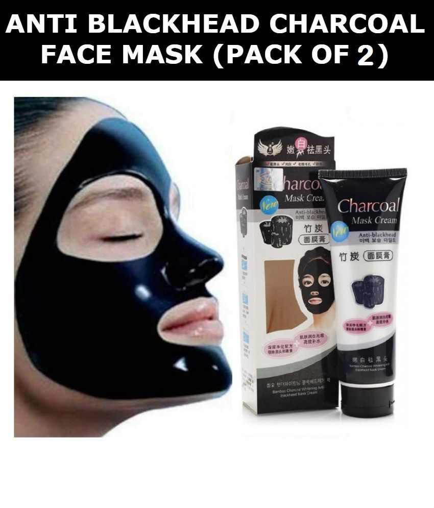 Charcoal Anti Blackhead Face Mask Cream 260 Gm Pack Of 2 Buy Charcoal
