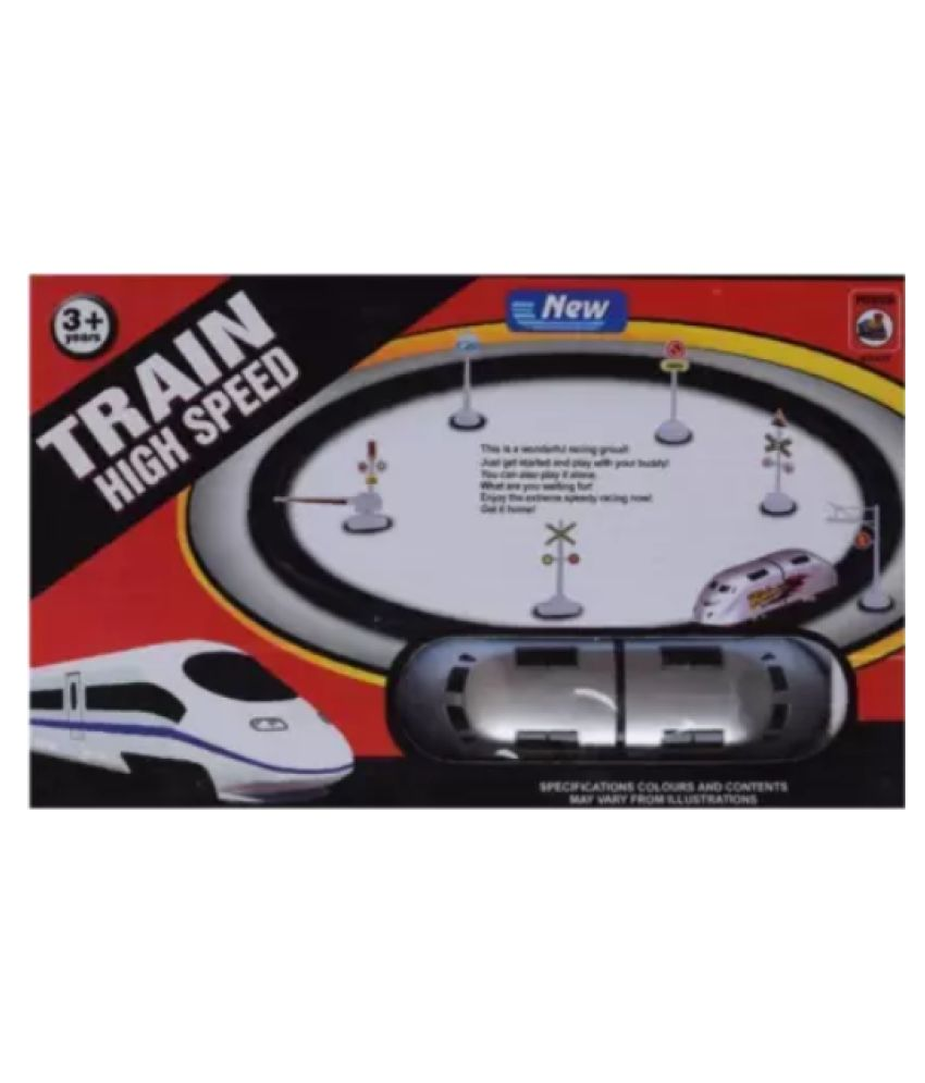 Eros E-Commerce High Speed Bullet Train Toy Train with Track Set ...