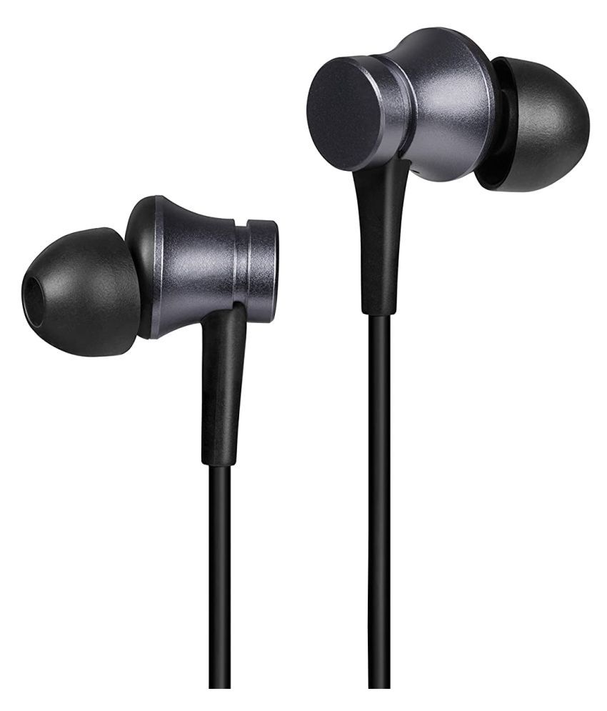 MI Basic with Ultra deep bass In Ear Wired With Mic Headphones ...
