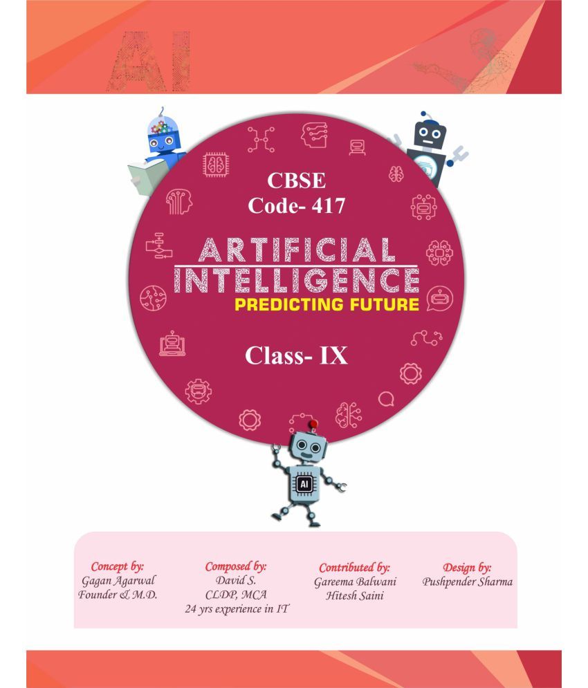 CBSE Code - 417 Artificial Intelligence (AI), Class -9 (Edusoft): Buy ...
