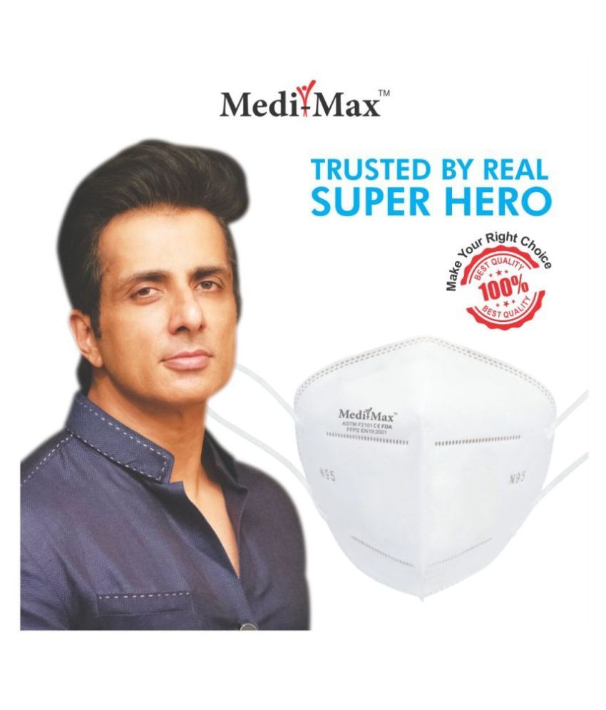 Medi-Max Medi-Max FFP2 Protection Mask (White): Buy Medi-Max Medi-Max ...