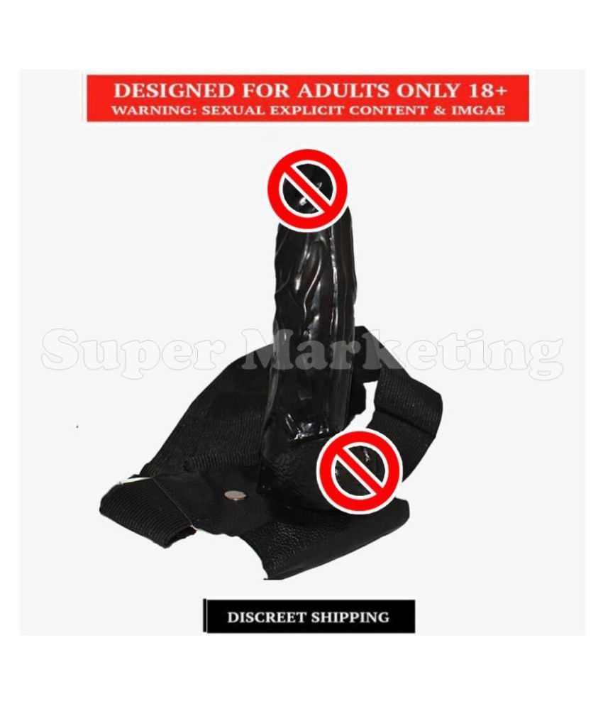 Sex Sutra 7 Inch Strap On Realistic Hollow Penis Dildo With Belt Sex