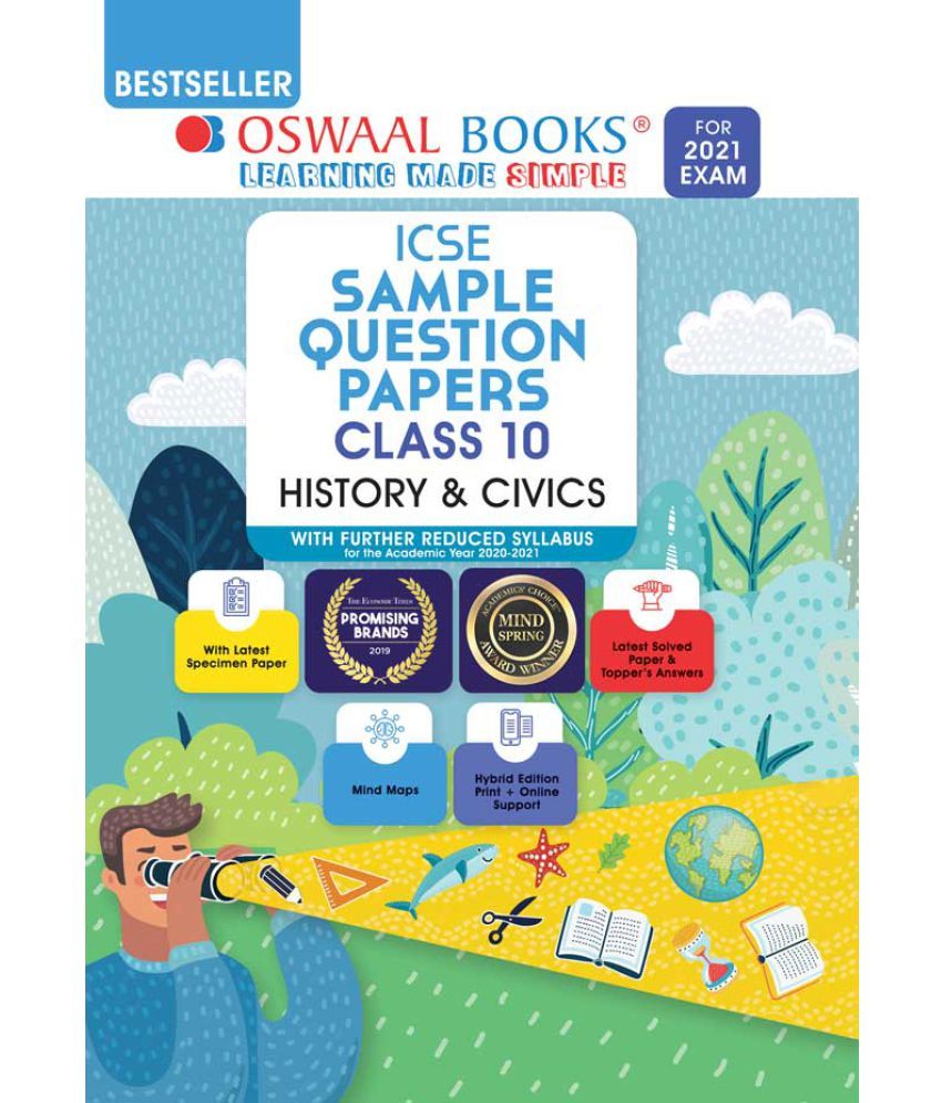 Oswaal ICSE Sample Question Papers Class 10 History & Civics Book ... Oswaal ICSE Sample Question Papers Class 10 History & Civics Book ...