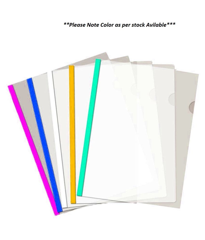 Kopila Polypropylene Sliding Plastic Bar Project File Folder for A4 ...