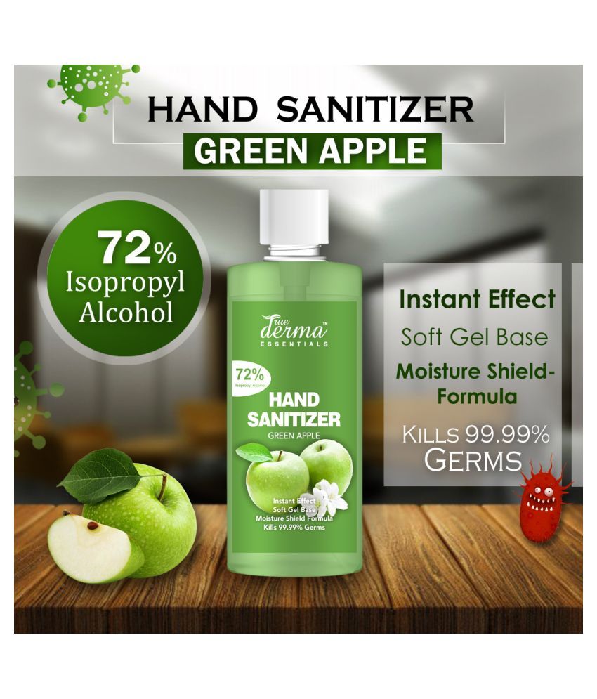 TRUE DERMA ESSENTIALS - Antibacterial Hand Sanitizer 500 mL (Pack of 3 ...