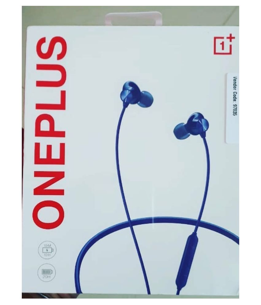 OnePlus Bullets Wireless Z Bass Edition Reverb Red CD R English