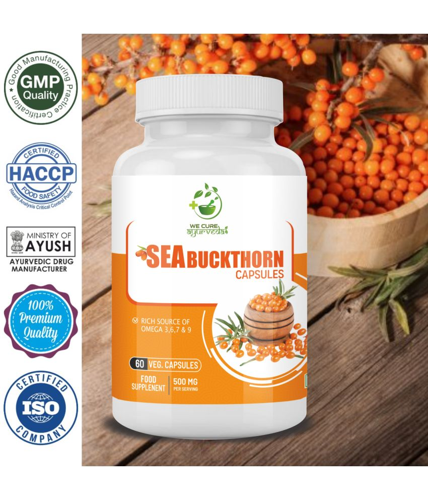 Wecure Ayurveda Sea Buckthorn Capsules 60 Gm Natural Buy Wecure