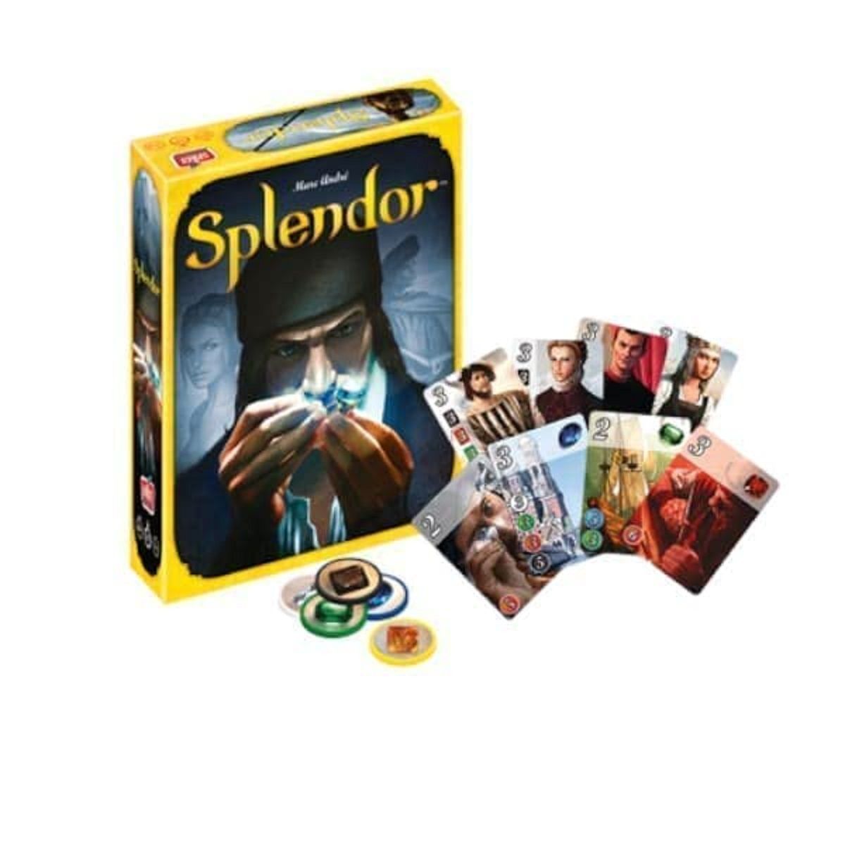 Splendor Board Game,Family Board Game for Adults and Family Strategy ...